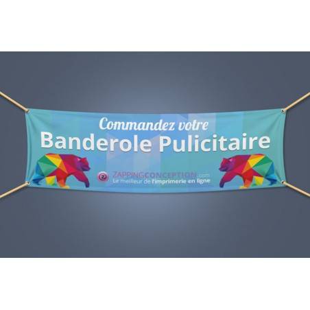Impression banderole publicitaire Bordeaux - Zapping Conception